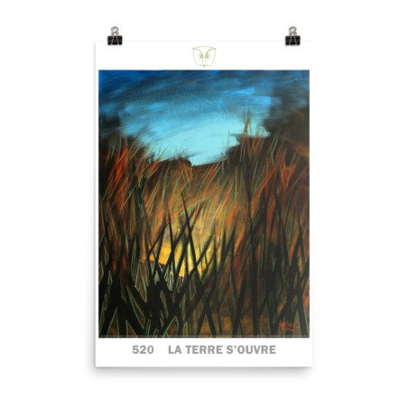 POSTER - ÉNIGME 520 - SUR LA TRACE DE LA CHOUETTE D'OR®